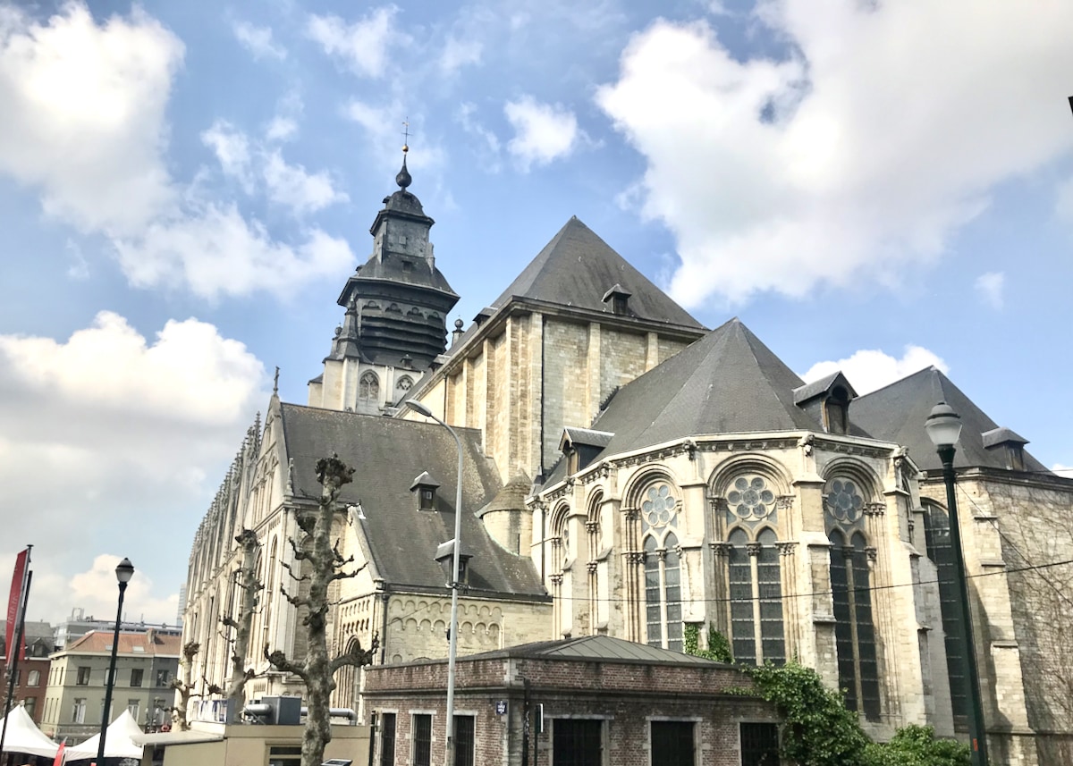 Chapel Church (Church of Our Lady of the Chapel) in Brussels - Belgium ...