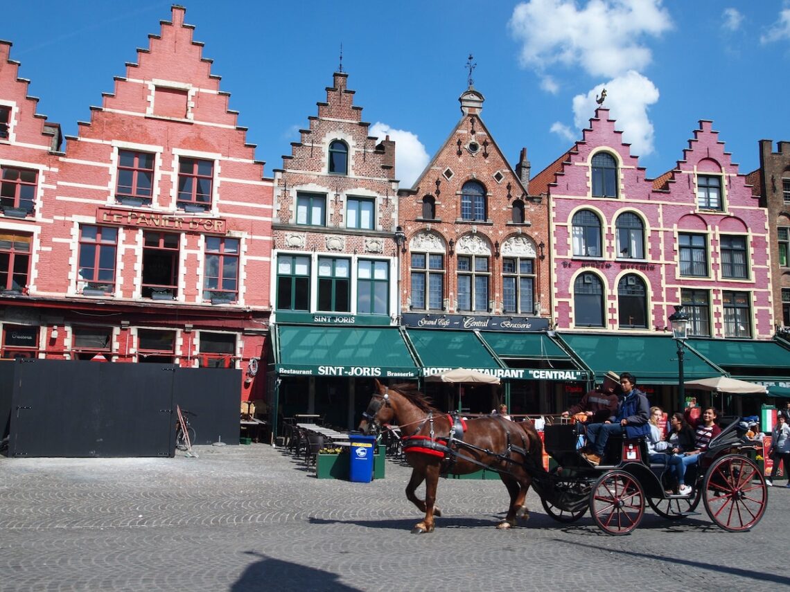 Grote Markt in Bruges - Belgium Travel